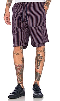 Wil Fry Double Layer Short in Navy & Red | REVOLVE