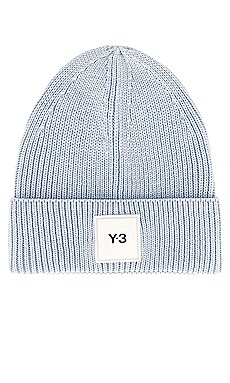 Y-3 Beanie in Blue Tint | REVOLVE