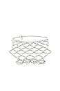 8 Other Reasons Love Lock Hand Chain in Silver | REVOLVE