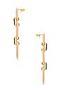 8 Other Reasons Squared Up Earrings in Emerald | REVOLVE
