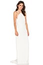 Assali Paola Grande Maxi Dress in Cream | REVOLVE