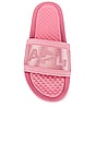 APL: Athletic Propulsion Labs Techloom Satin Slide in Damask | REVOLVE