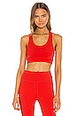 ALALA Vamp Sports Bra in Lava | REVOLVE