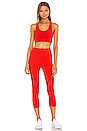 ALALA Vamp Sports Bra in Lava | REVOLVE