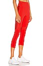 ALALA Crop Vamp Tight in Lava | REVOLVE