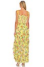 Alice + Olivia Jocelyn Maxi Dress in Floral Express Lemon Sorbet | REVOLVE