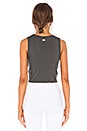 alo Cover Tank in Anthracite Heather | REVOLVE