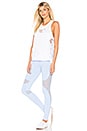 alo Cut It Out Tank in White | REVOLVE