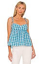 Amanda Uprichard Cece Top in Sutton Plaid | REVOLVE
