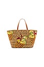 Aranaz Pina Colada Tote in Yellow & Natural | REVOLVE