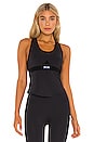 Adam Selman Sport Bonded Active Tank in Black | REVOLVE