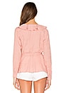 AUGUSTE Harvey Wrap Top in Blush | REVOLVE