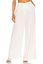 Bardot Pin Tuck Pant in Ivory | REVOLVE