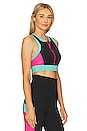 BEACH RIOT Scuba Top in Tidal Colorblock | REVOLVE