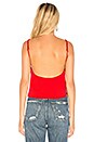 by the way. Leilai Split Side Tank Top in Red | REVOLVE