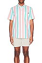 Chubbies The Sweet Stripes Friday Shirt in Optic White | REVOLVE