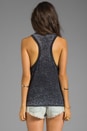 Chaser Pink Floyd Lotus Graphic Vintage Triblend Deep Armhole Tank in ...