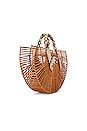 Cult Gaia Gaia's Fan Ark Top Handle Bag in Natural | REVOLVE