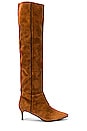 Caverley Jazzy Boot in Chestnut Suede | REVOLVE