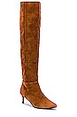 Caverley Jazzy Boot in Chestnut Suede | REVOLVE