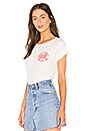 DAYDREAMER MFD Chest Dot Classic Tee in Vintage White | REVOLVE