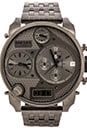 Diesel Mr Daddy DZ7247 in Gunmetal IP | REVOLVE
