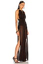 DUNDAS x REVOLVE Gem Jumpsuit in Black and Ruby | REVOLVE
