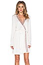 eberjey Delphine Robe in Mink | REVOLVE