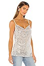 RESA Maya Cami in Silver Sequins | REVOLVE