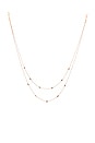 Ettika Layered Back Body Chain in Clear Crystals | REVOLVE