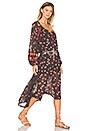 Free People ROBE IMPRIMÉE VICEROY en Black Combo | REVOLVE