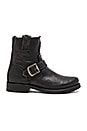 Frye Vicky Artisan Back Zip Boot in Black | REVOLVE