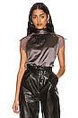 Generation Love Rachel Halter Blouse in Steel | REVOLVE