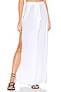 Indah Eclipse Wrap Pants in White | REVOLVE