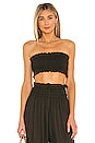 Indah Toraja Bandeau Top in Black Forest | REVOLVE