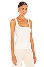 JoosTricot Square Neck Tank in Surf | REVOLVE