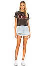 Junk Food Enjoy Coke Tee in Vintage Black | REVOLVE