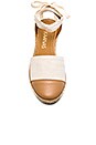 Kaanas Anguilla Sandal in Seashell & Peanut | REVOLVE