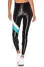 KORAL Stage High Rise Infinity Legging in Black & Top Blue | REVOLVE