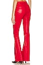L'AGENCE Marty High Rise Flare in Tango Red Coated | REVOLVE