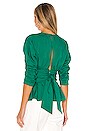 L'Academie The Destini Top in Green | REVOLVE