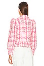 LoveShackFancy Braelynn Crop Jacket in Majestic Pink | REVOLVE
