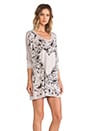Lauren Moshi Milly Bird Heart Dress in Mouse | REVOLVE