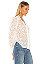 MISA Los Angeles Patrina Top in Floral Lace | REVOLVE