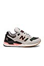 New Balance 90's Running Floral Ink Sneaker in Steel & Black & Cosmic ...