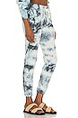 NSF Sayde Slouchy Slim Sweatpant in Storm Tie Dye | REVOLVE