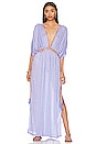 Pitusa Tulum Braided Maxi Dress in Periwinkle | REVOLVE