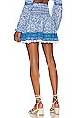 Poupette St Barth Galia Mini Skirt in Blue Mistral | REVOLVE