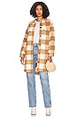 Rails Jaro Shacket in Ivory Buffalo Check | REVOLVE