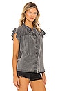 Rails Ruthie Top in Black Acid Wash | REVOLVE